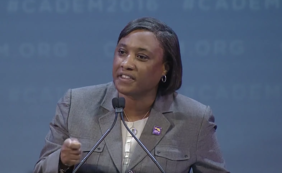 Laphonza Butler ocupará el asiento que quedó vacante tras muerte de ...