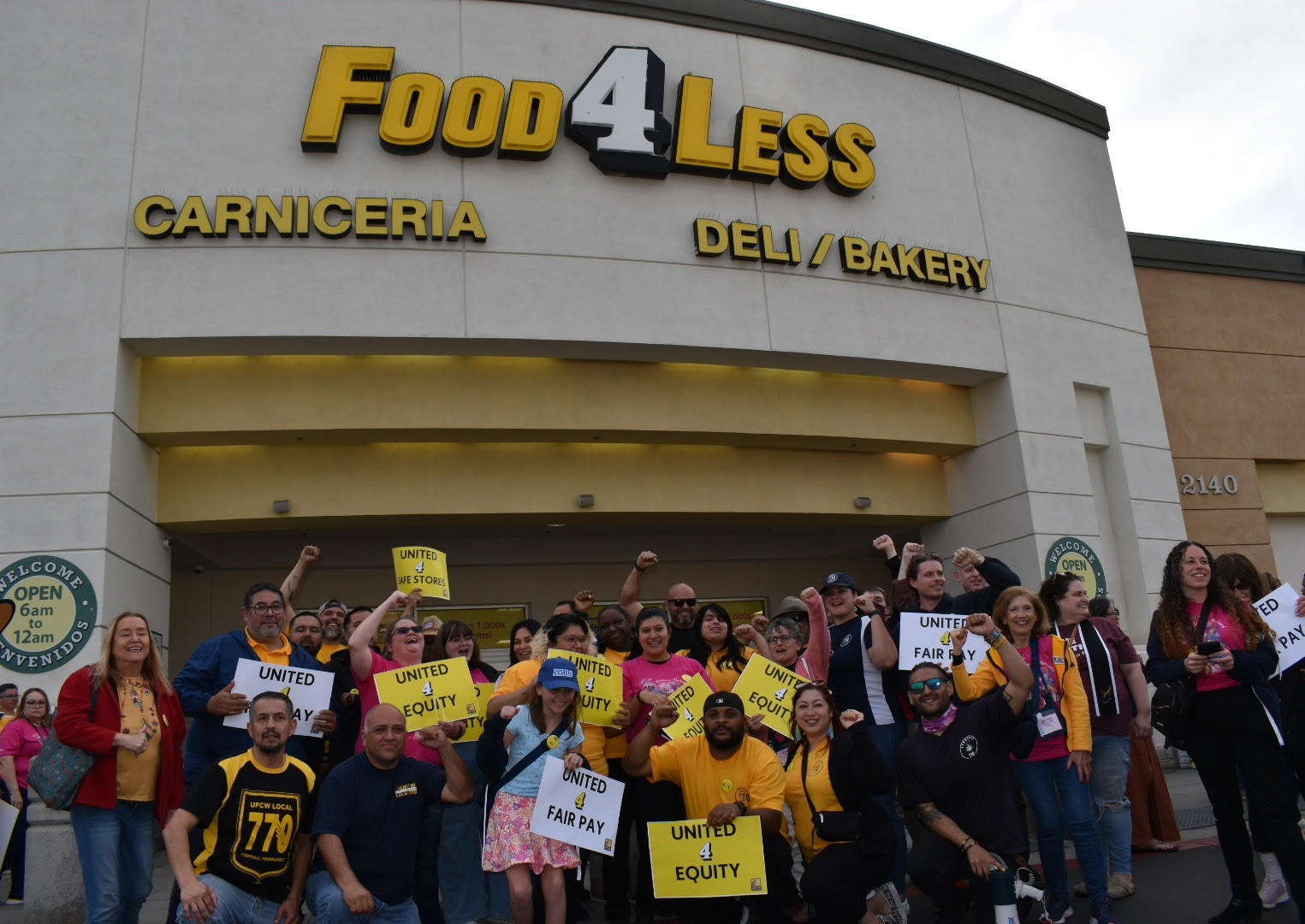 Uniones y la compañía Food 4 Less/Foods Co. llegan a acuerdo tentativo ...